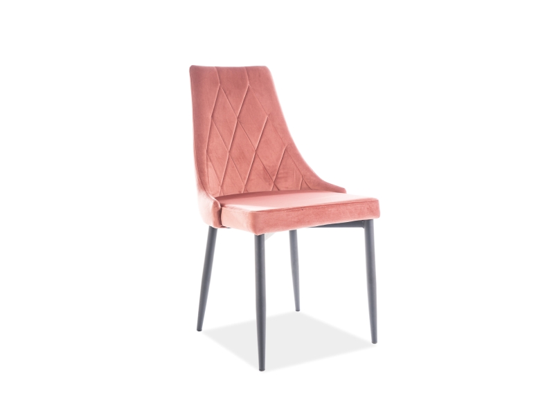 TRIX B VELVET Scaun somon pink | Möbelhaus | Mobileaza-ti casa cu stil!